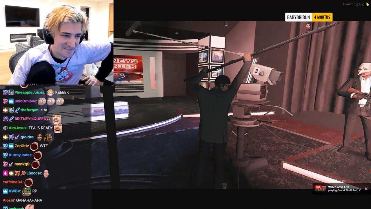 xQc reacts to KEKW laugh on Omie's clip - YouTube