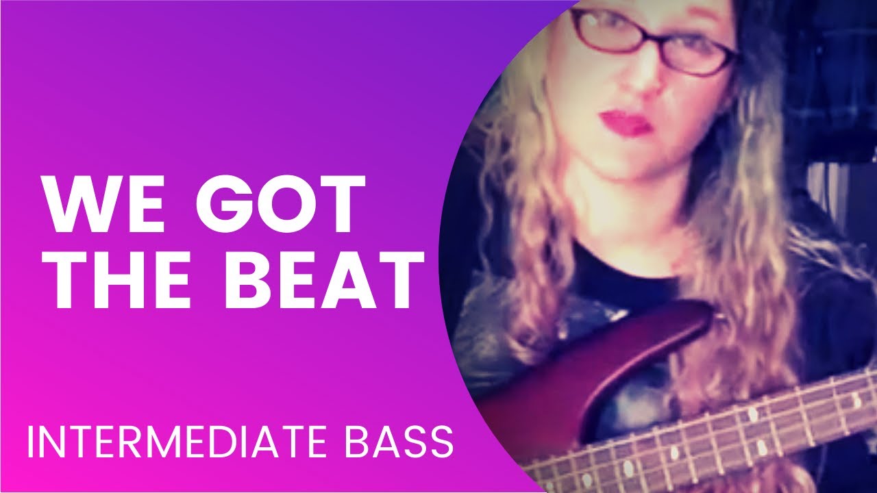 "We Got The Beat" Bass Tutorial - YouTube