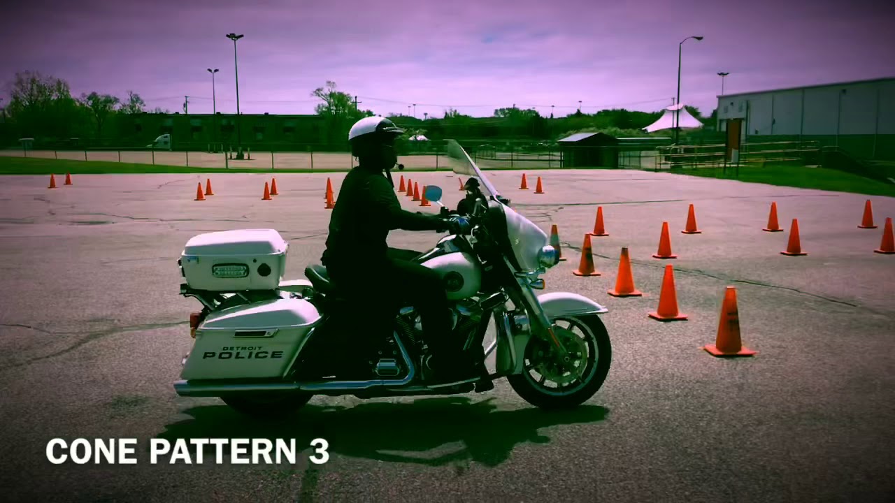 CONE PATTERN 3 On Harley Davidson - YouTube