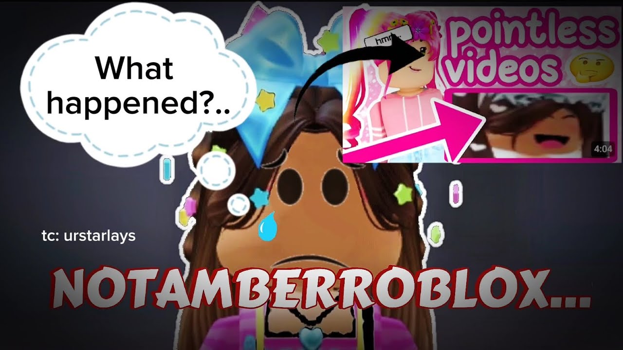 What happened to @NotAmberRoblox ?//Roblox rant// - YouTube
