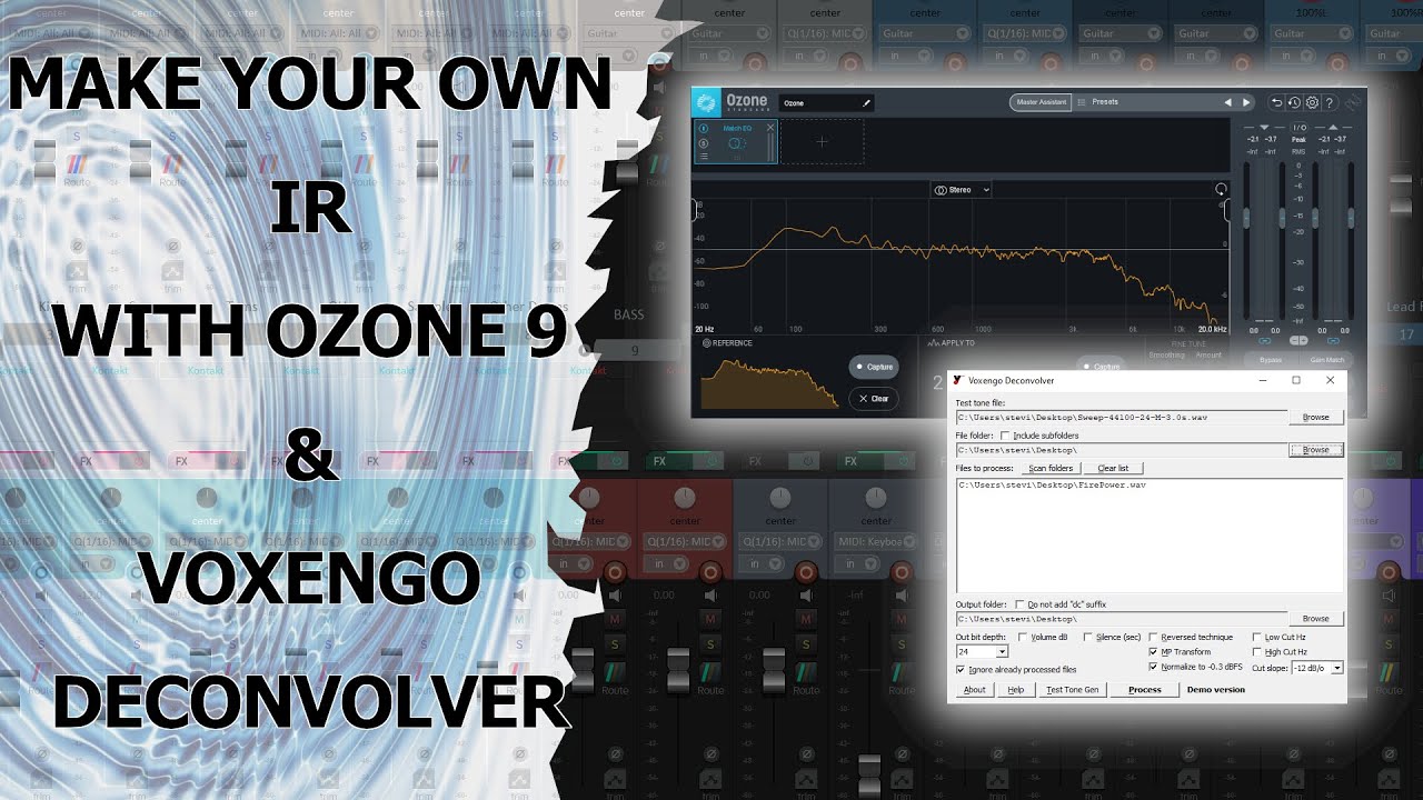 Make your own IR, tone matched to any guitarist - YouTube