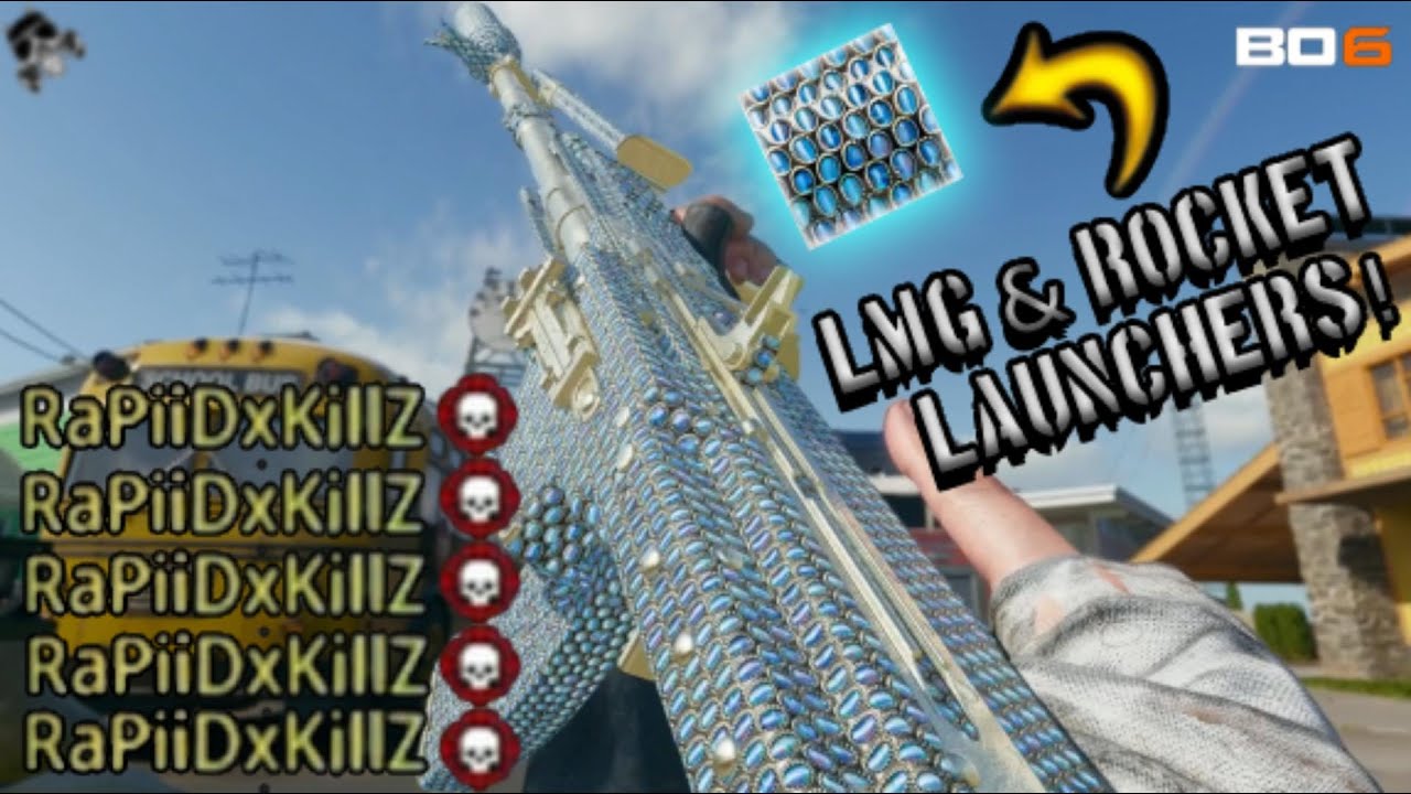 I've Unlocked Opal Camo For LMG & Rocket Launchers! | BO6 - YouTube