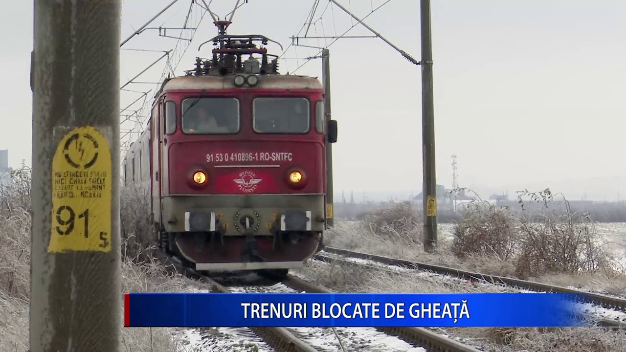 TRENURI BLOCATE DE GHEAȚĂ - YouTube
