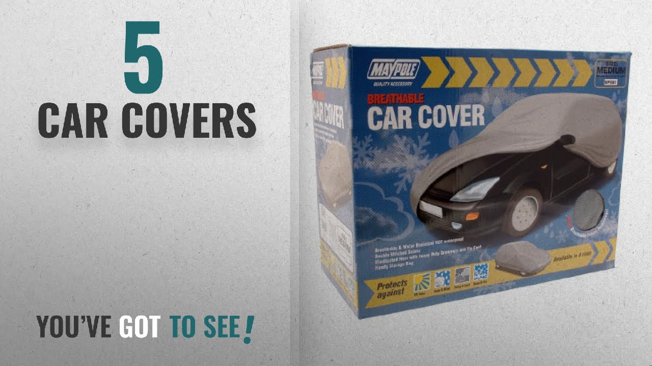 Top 10 Car Covers [2018]: Maypole 9861 Breathable Full Car Cover, M ...