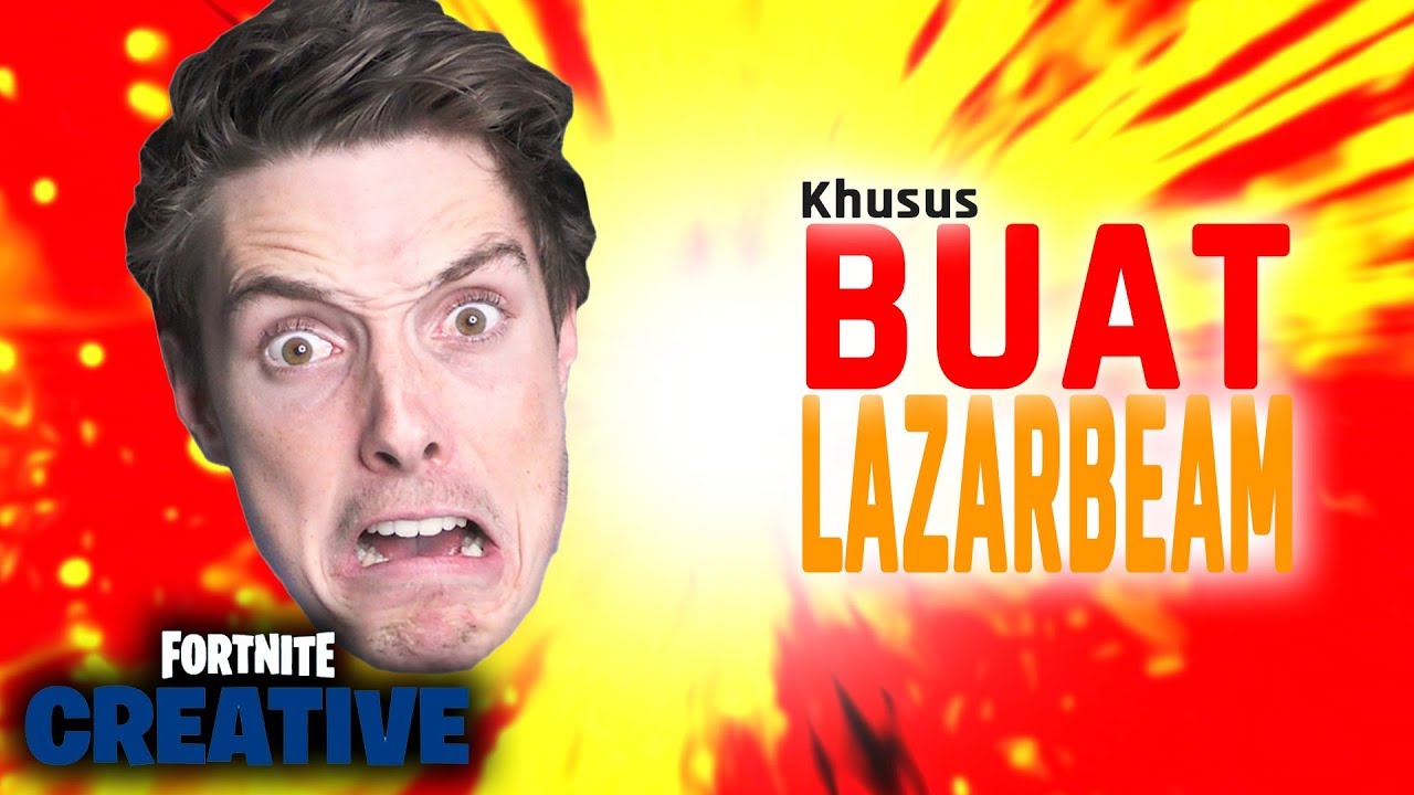 Fortnite | iNi Map Khusus Dibuat untuk Lazarbeam - YouTube