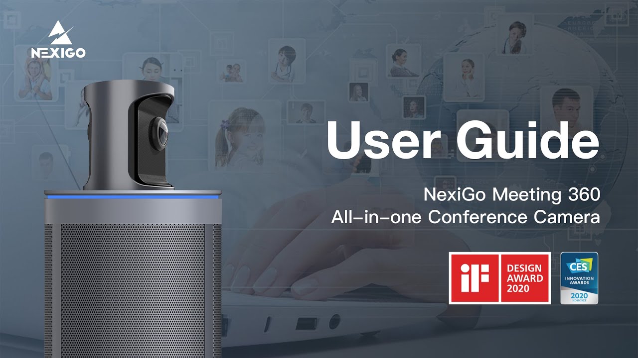 NexiGo Meeting 360 (Gen 2) Smart AIO Video Conference Camera ...