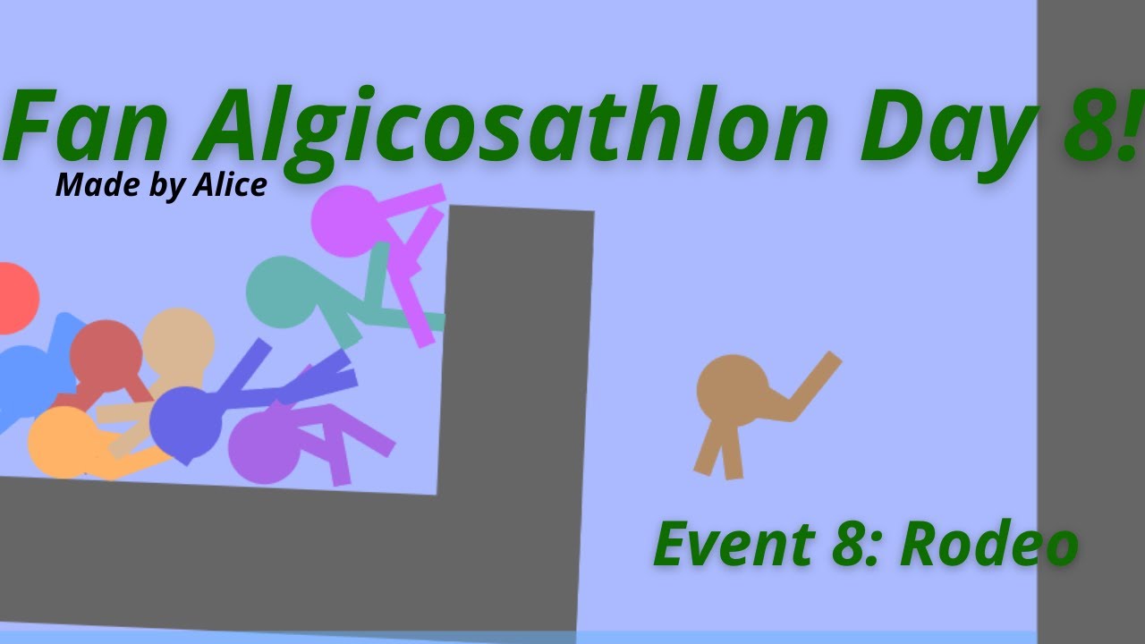 Fan Algicosathlon DAY 8: RODEO - YouTube