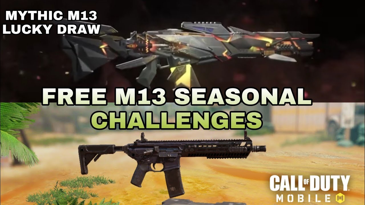 *FREE* M13 ASSAULT RIFLE SEASONAL CHALLENGES FROM TOMORROW IN CALL OF ...