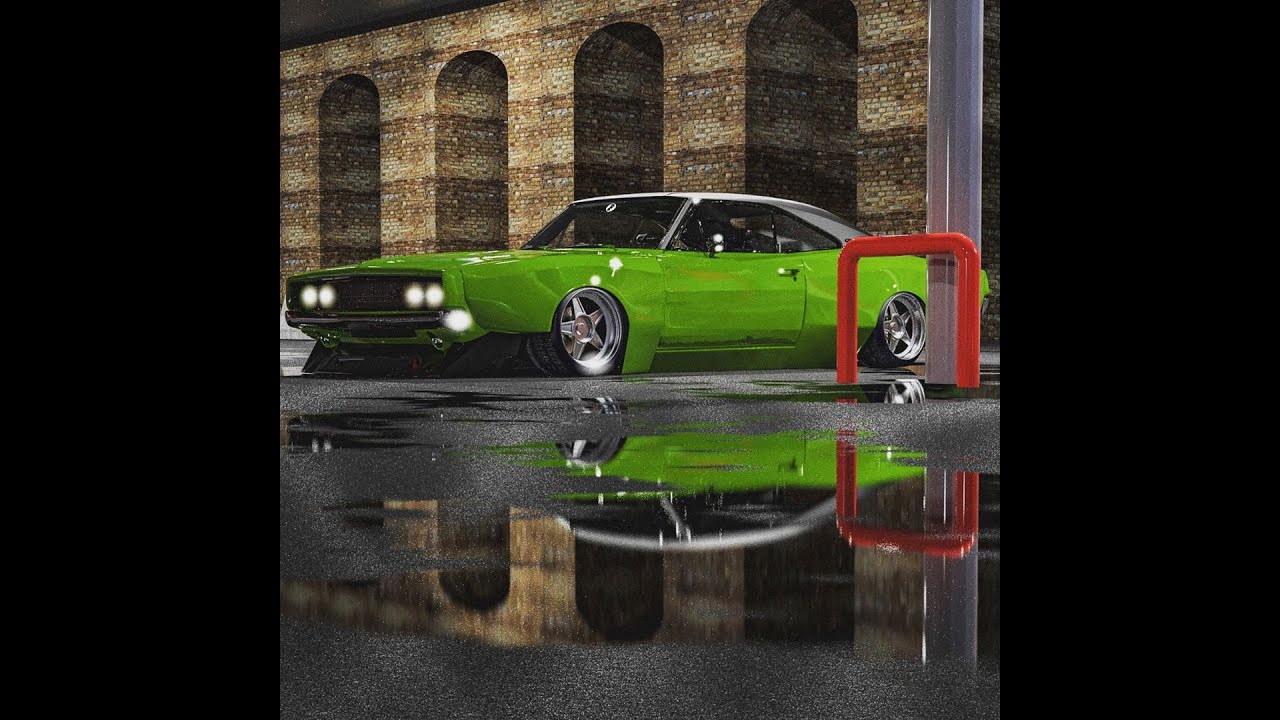 Revell - Dodge Charger '68 " Hulk Charger" timelapse full build - YouTube