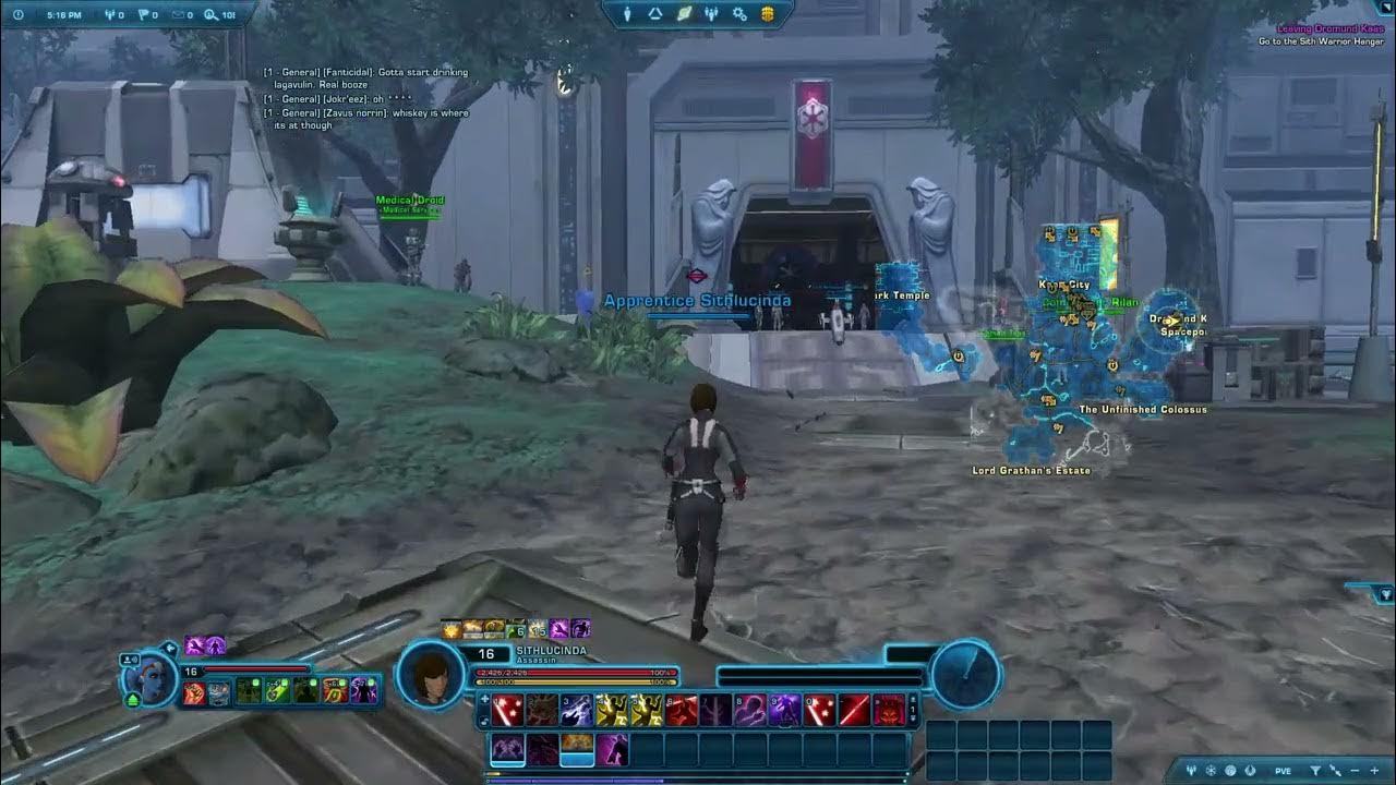Star Wars The Old Republic Sith Assasin Epsiode 4 Youtube