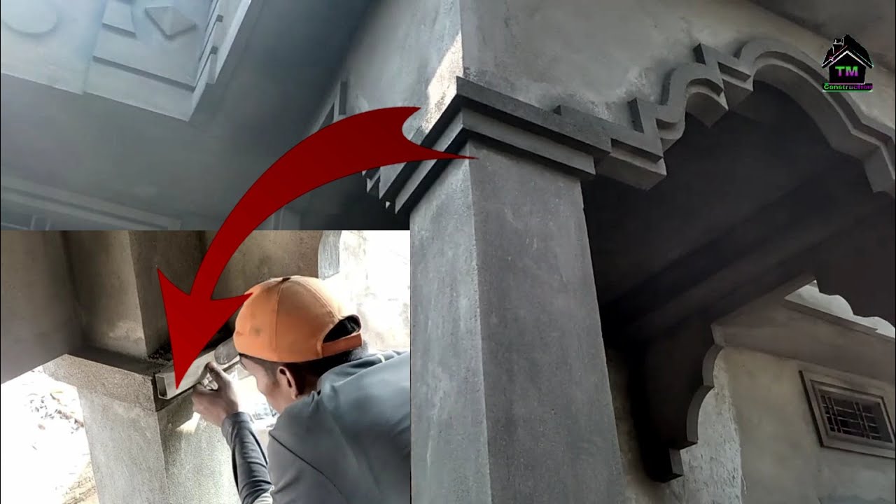 Amazing Creativity With Column Simple Patti Design - YouTube