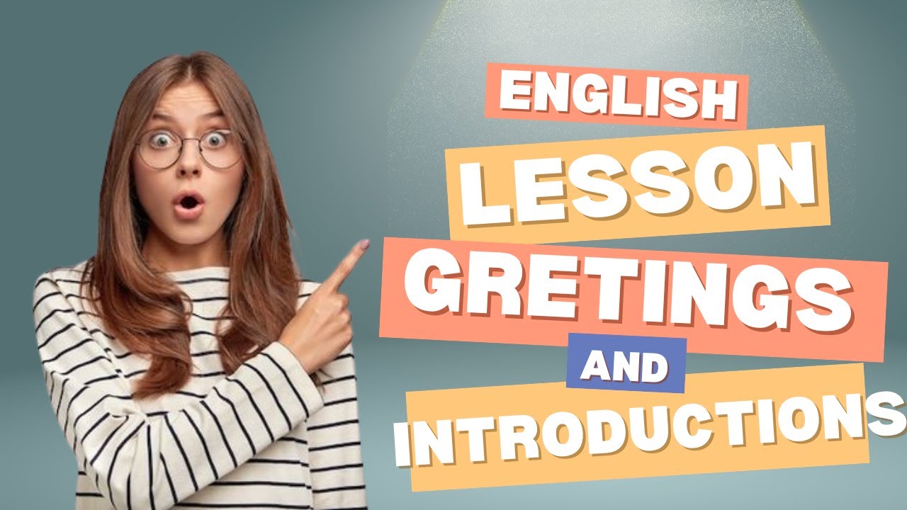 English Greetings and Introductions | Learn Basic English for Beginners ...