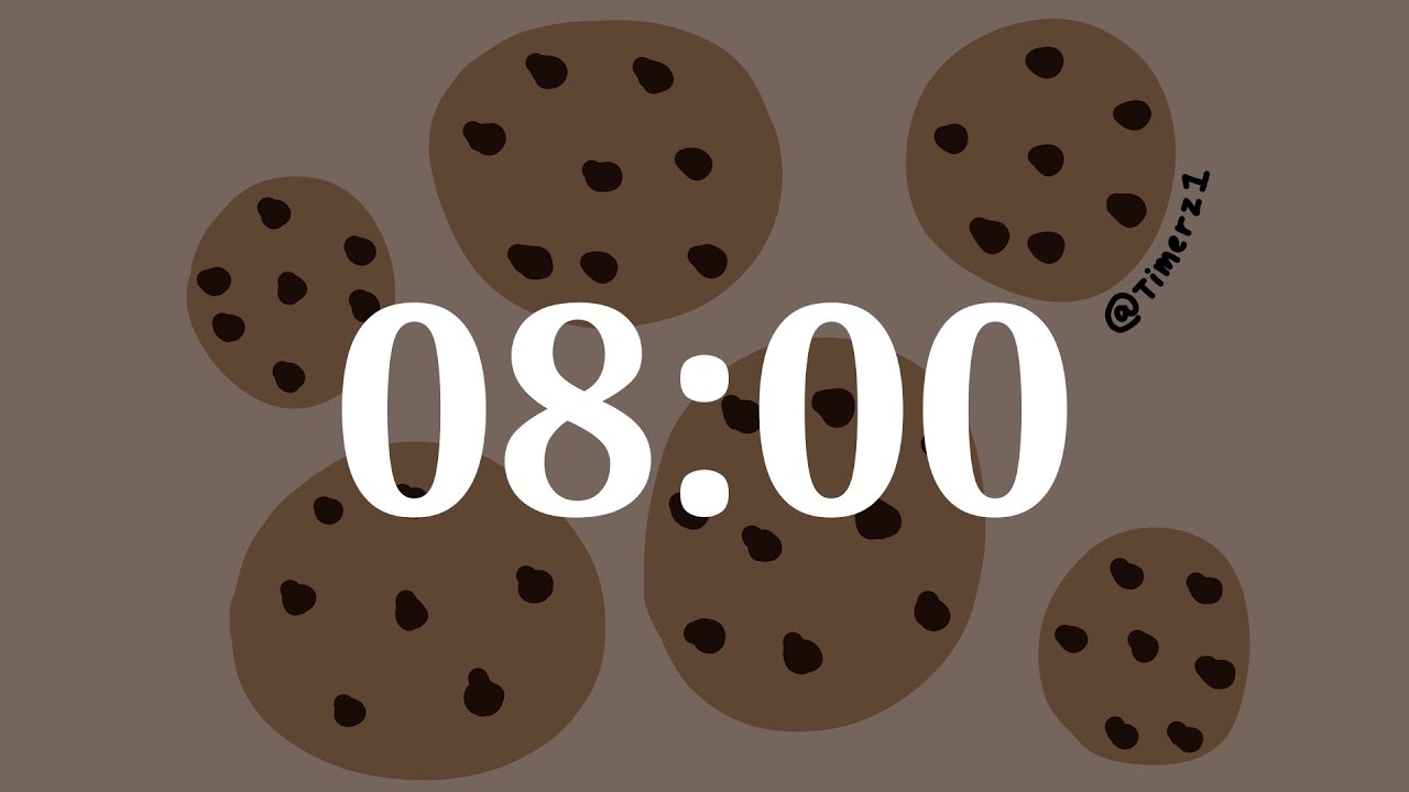Cookie Timer - 8 Minutes (With Lo Fi Music) - YouTube