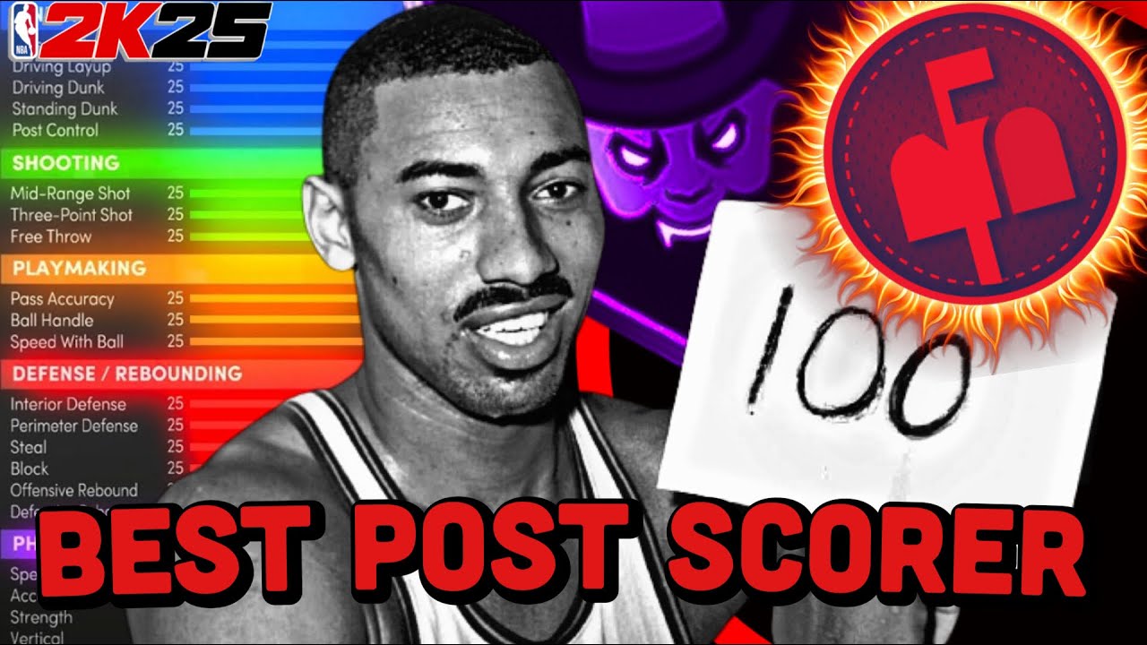 HOW TO MAKE THE BEST POST SCORER BUILD ON 2K25! *UPDATED* - YouTube