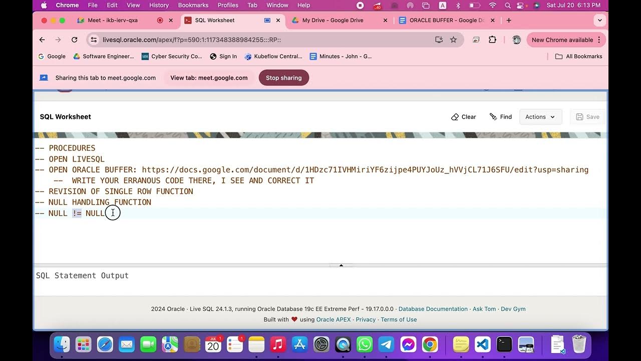 ORACLE GROUP FUNCTIONS - YouTube