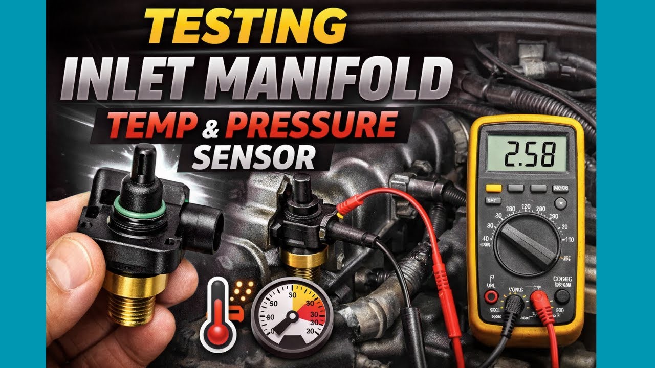 Testing Inlet Manifold Temperature and pressure sensors - YouTube