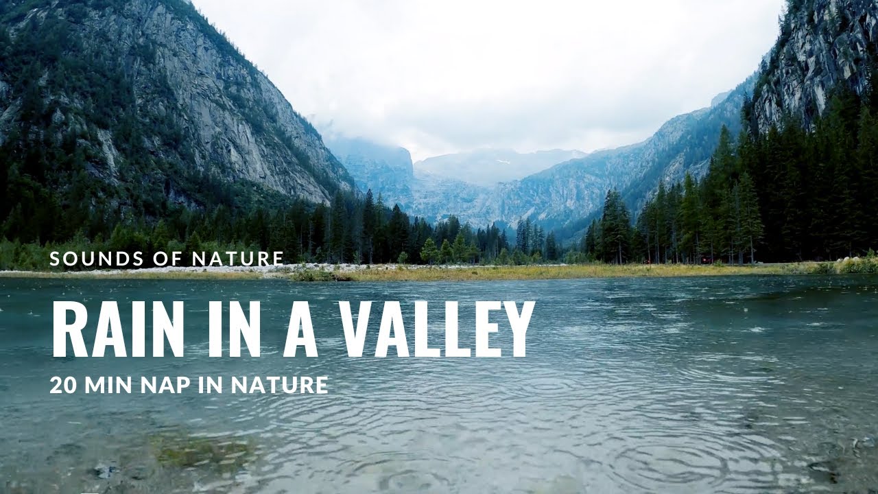 Relaxing Sleep Sounds | 20 minutes POWER NAP | Mountains overseeing the ...