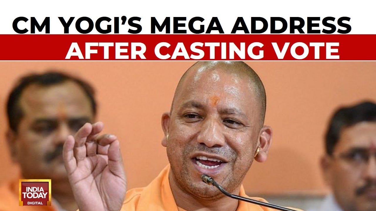 Lok Sabha Elections 2024: UP CM Yogi Adityanath Addresses Media, Hails ...