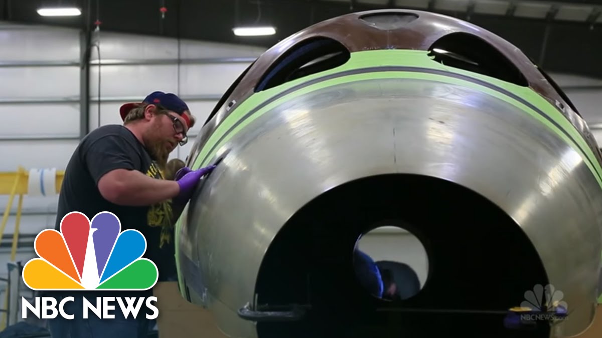 Virgin Galactic Engineers Anticipate Rollout of New SpaceShipTwo | NBC ...