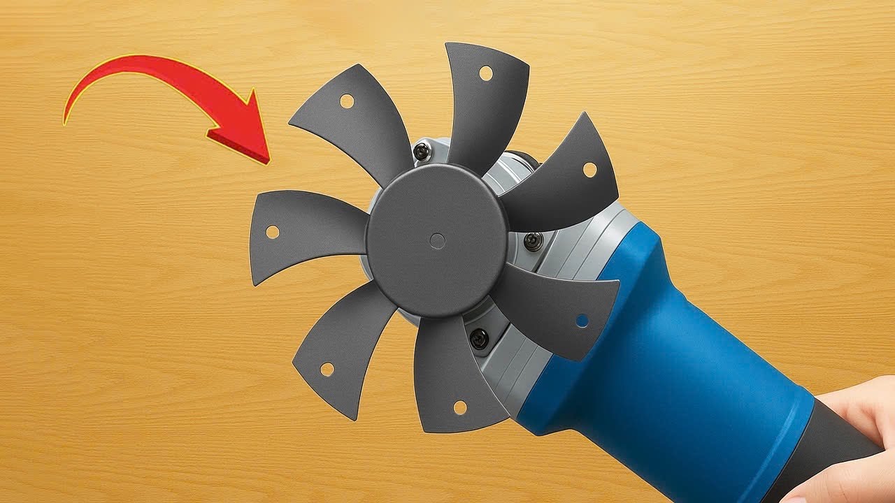 Just insert Fan Case into Angle Grinder and you will be amazed at the ...