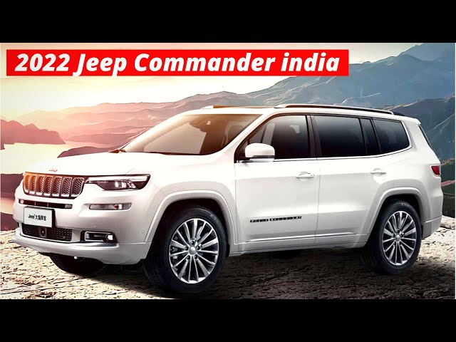 White Jeep Commander 2022