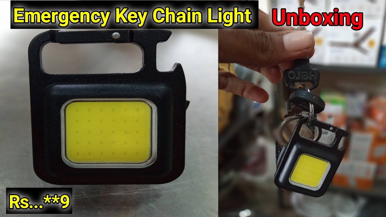 emergency Key Chain Light Unboxing and first look || Esafe Solutions ...