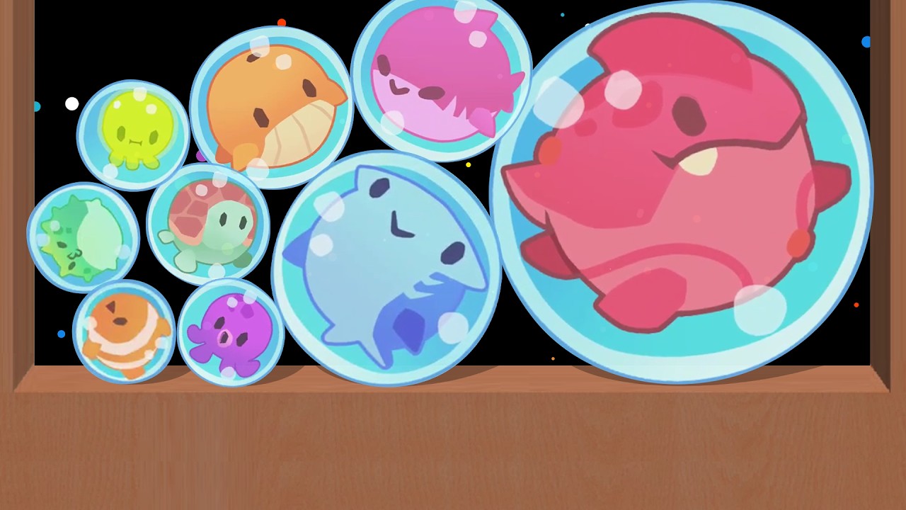 FISH MERGE - Melon Game Fish, Fish Ball, Drop & Merge, 2048 Color Ball ...