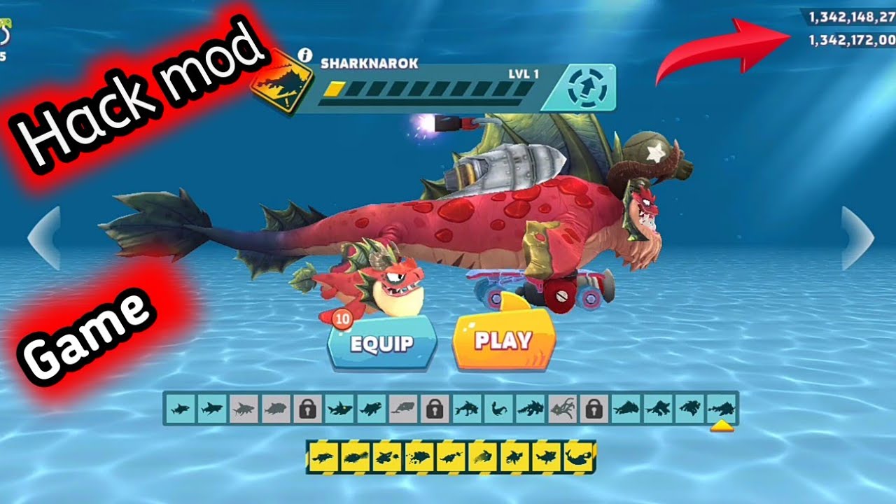 Hungry Shark Evolution - Giant Monster EnemySHARKNAROK SharksUnlocked ...