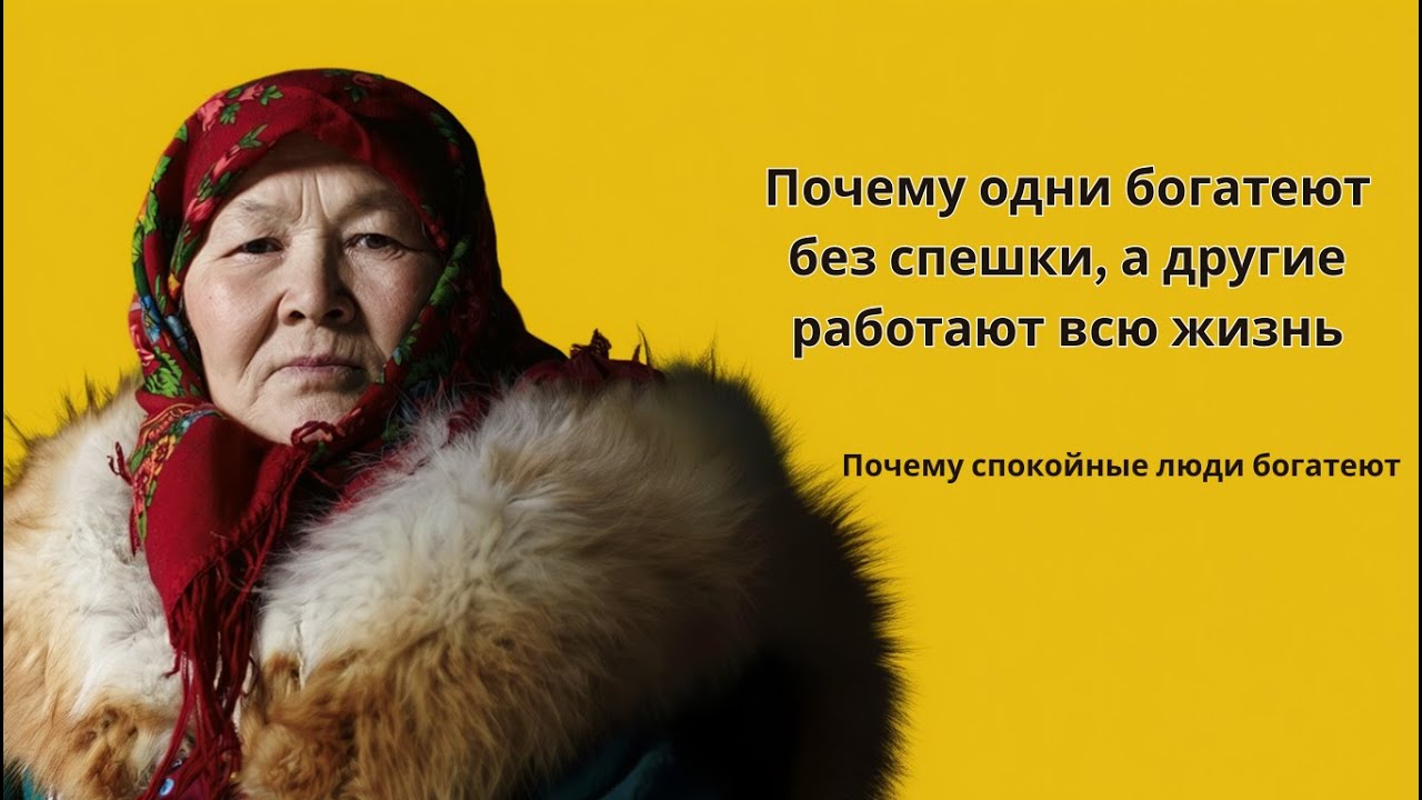Почему одни богатеют без спешки, а другие работают всю жизнь| Почему ...