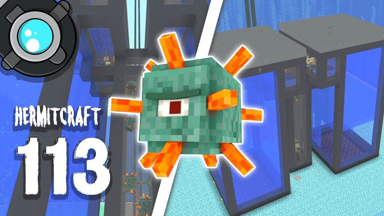 HermitCraft 6: 113 | GUARDIAN FARM OF SAHARA - YouTube