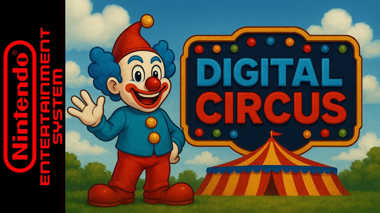 Digital Circus – Circus Charlie [NES] ROM Hack (Sprite Hack) - YouTube