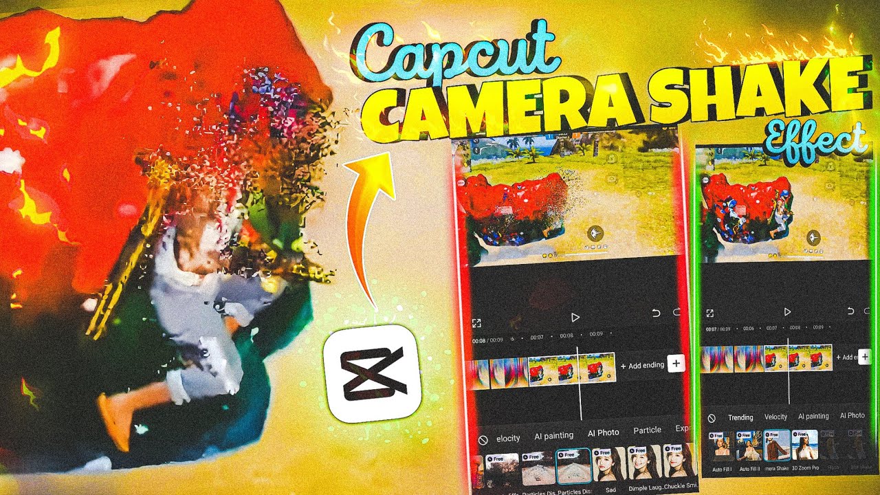Capcut Cool Shake Effect | Free Fire Shake Effect Full Tutorial | Capcut Video Editing - YouTube