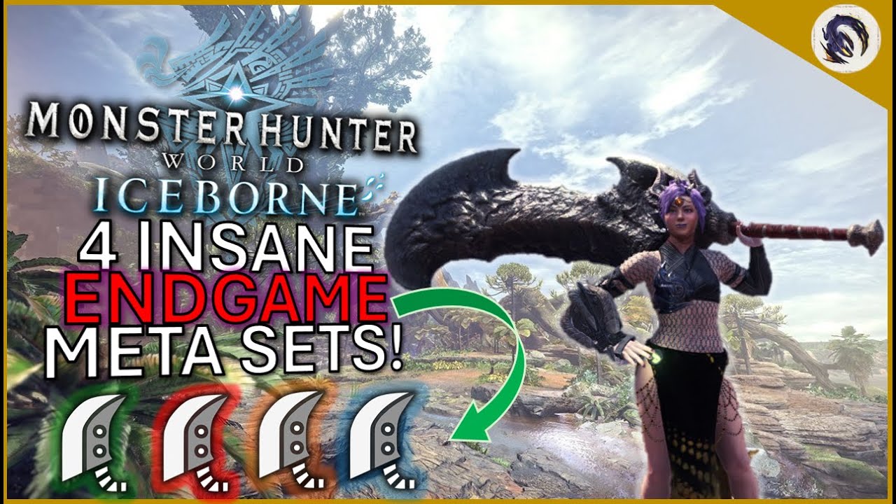THE 4 *BEST* ENDGAME GREAT SWORD SETS! [MHW:I Sets 2025] - YouTube
