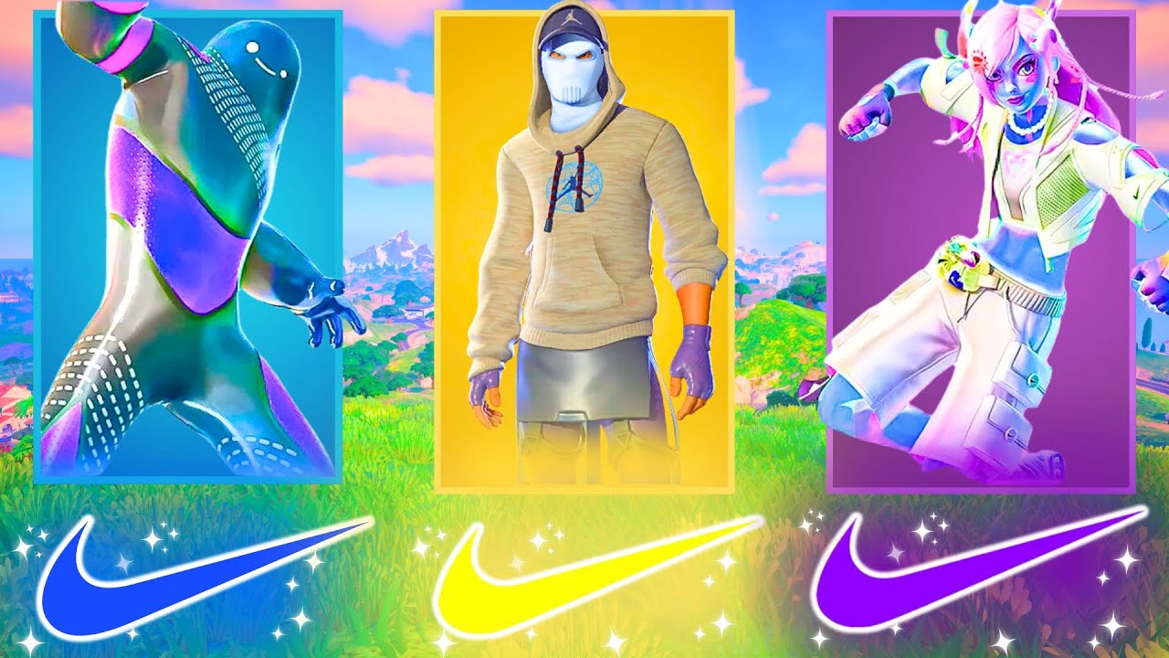 FORTNITE MEN *NIKE SKINS* BESTÄMMER MINA VAPEN (SJUKT) - YouTube