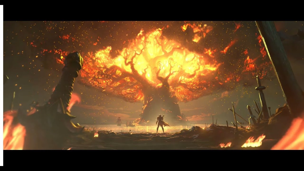 Burning of Teldrassil - Alliance (Teldrassil Hippogryph) - YouTube