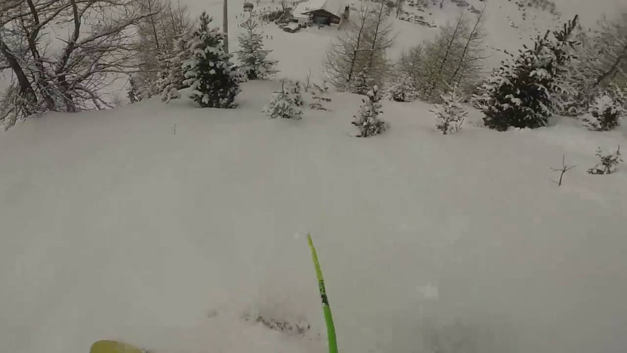 Ischgl, Austria - Off piste crash with Daniel - YouTube