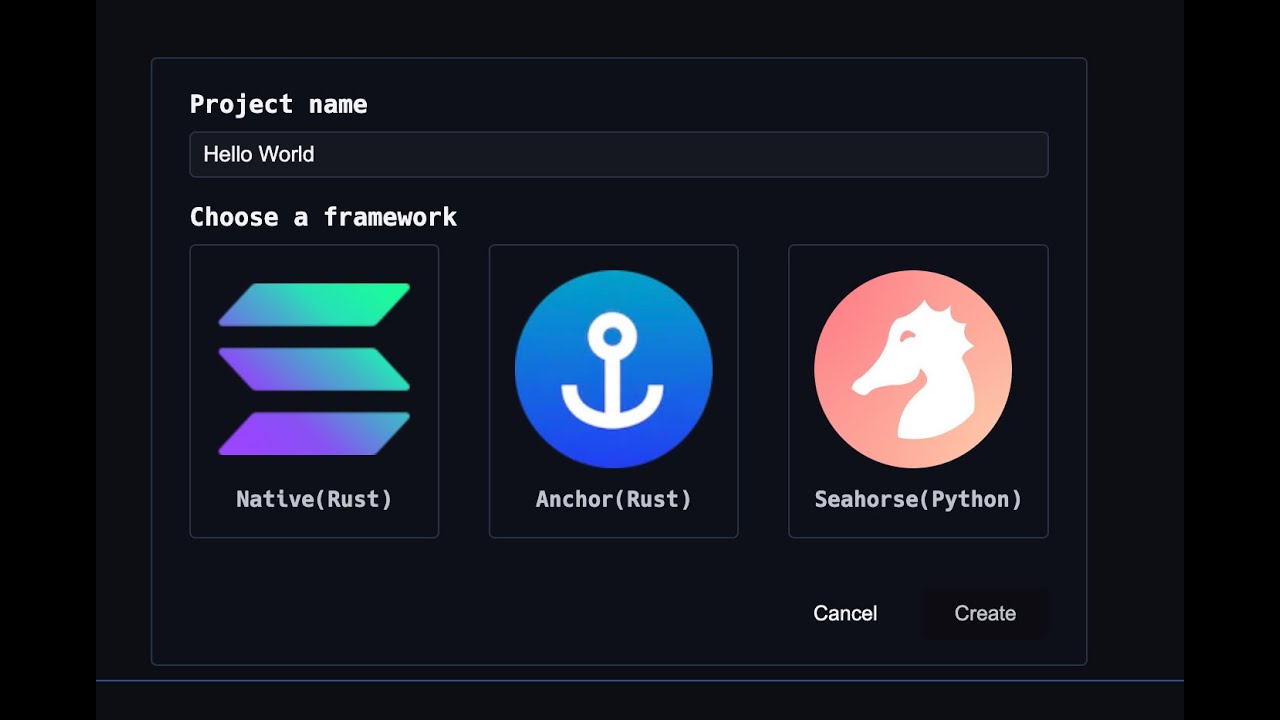 Your First Anchor Program 1 - YouTube