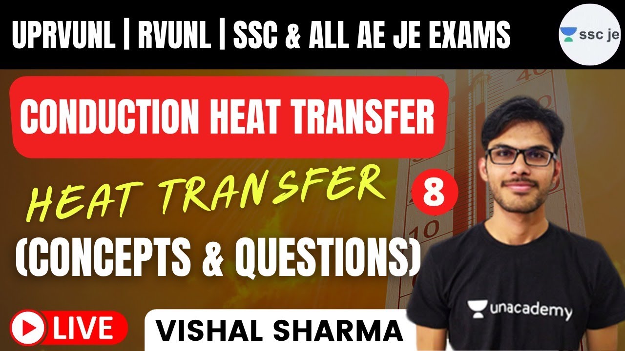 UPRVUNL | RVUNL | SSC & ALL AE JE EXAMS | Conduction Heat Transfer ...