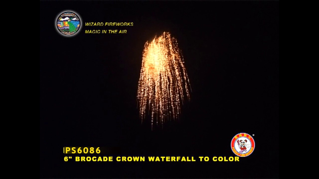 SS150WT06 - 6 INCH SHELL - WIZARD FIREWORKS - PS6086 - YouTube