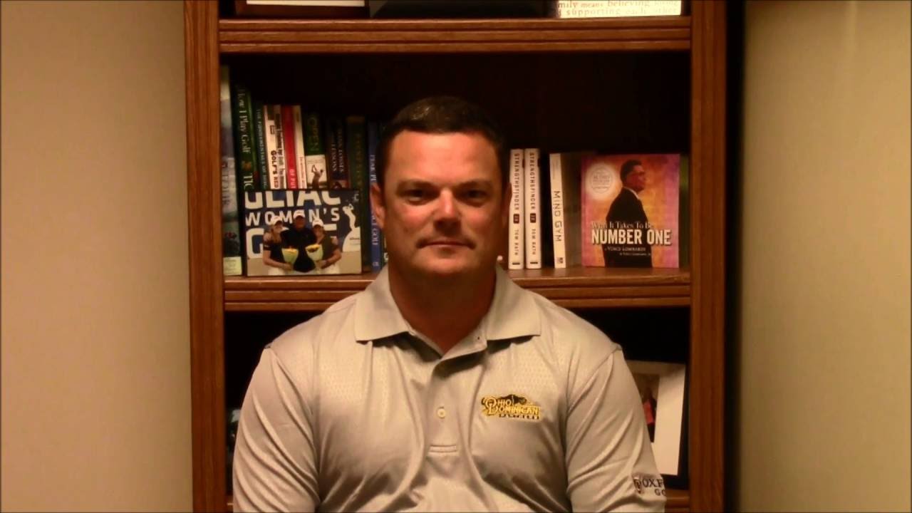 2016 Ohio Dominican Men's Golf Preview: Chris Deibel Interview - YouTube