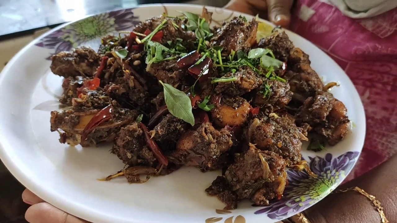Pepper chicken | Milagu kari (Tamil) மிளகு சிக்கன் கறி தமிழ் - YouTube