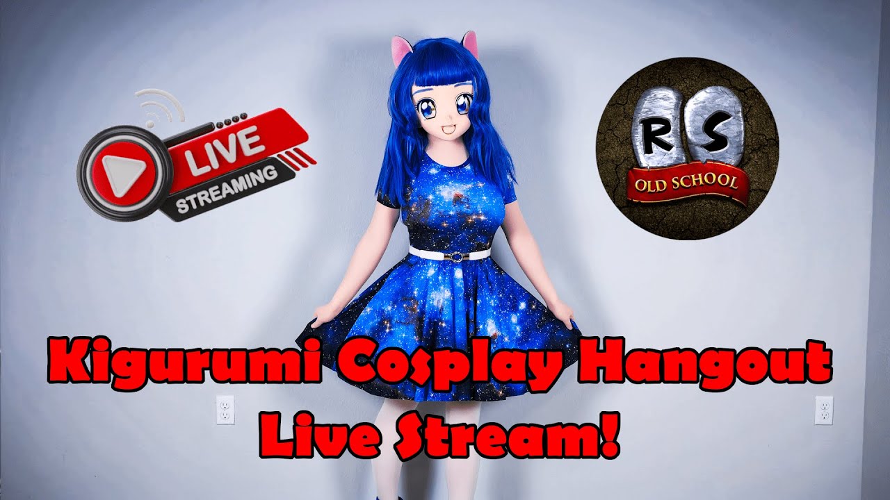 Oldschool Runescape with a Cute Kigurumi Cosplay Anime Girl! Hangout ...