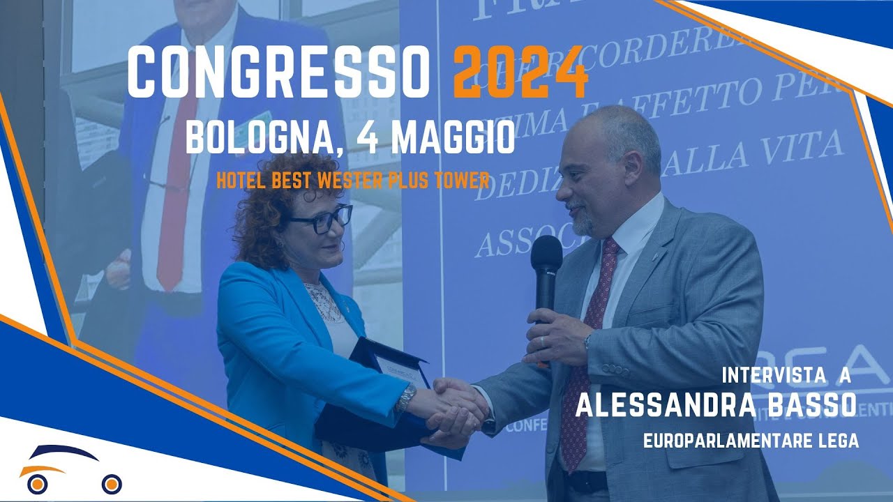 INTERVISTA ALL'ON. ALESSANDRA BASSO - CONGRESSO NAZIONALE 2024 - YouTube