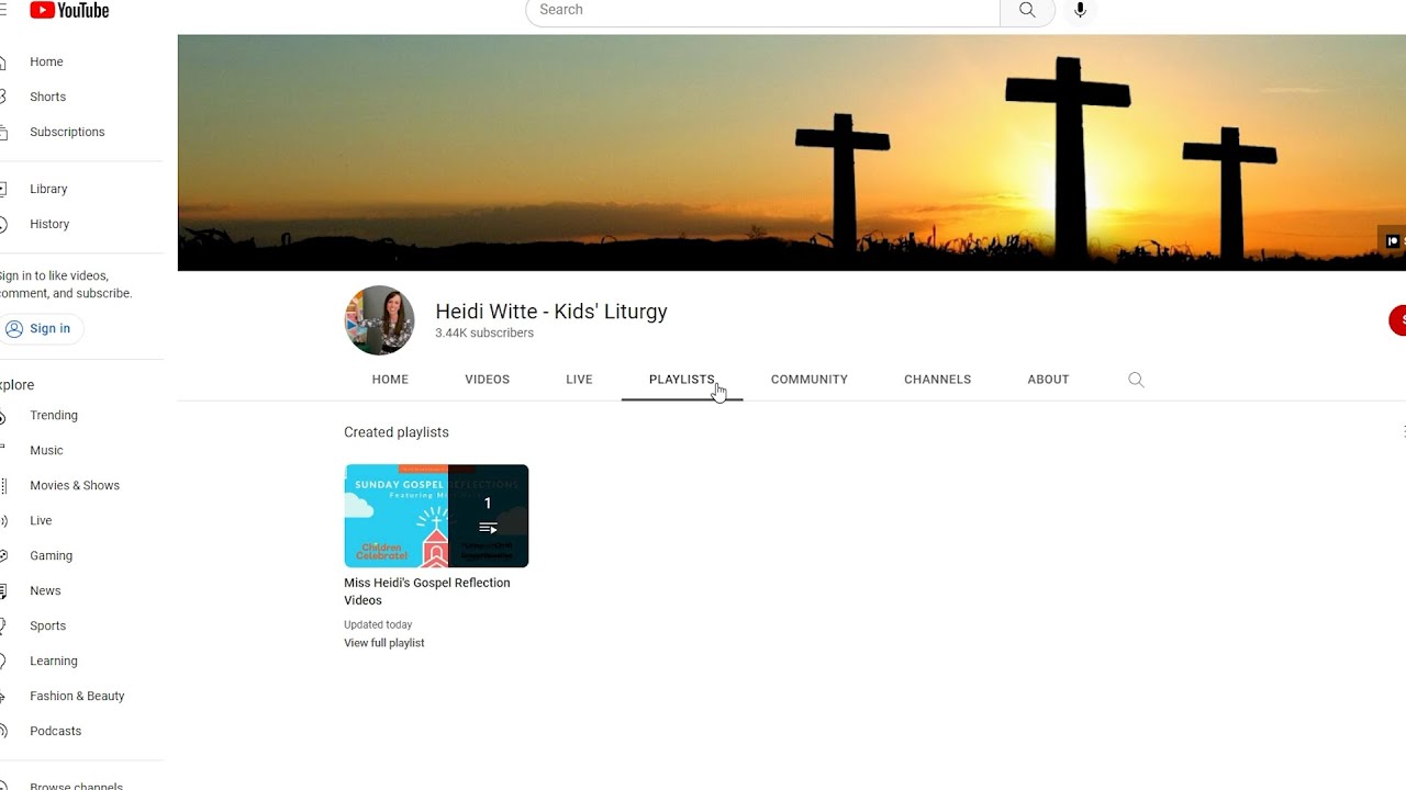 Miss Heidi's 5-Minute Gospel Reflection Videos--Available now! - YouTube
