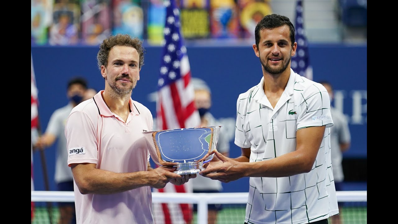 Men's Doubles Final Trophy Presentation and Post Game Interviews | 2020 ...