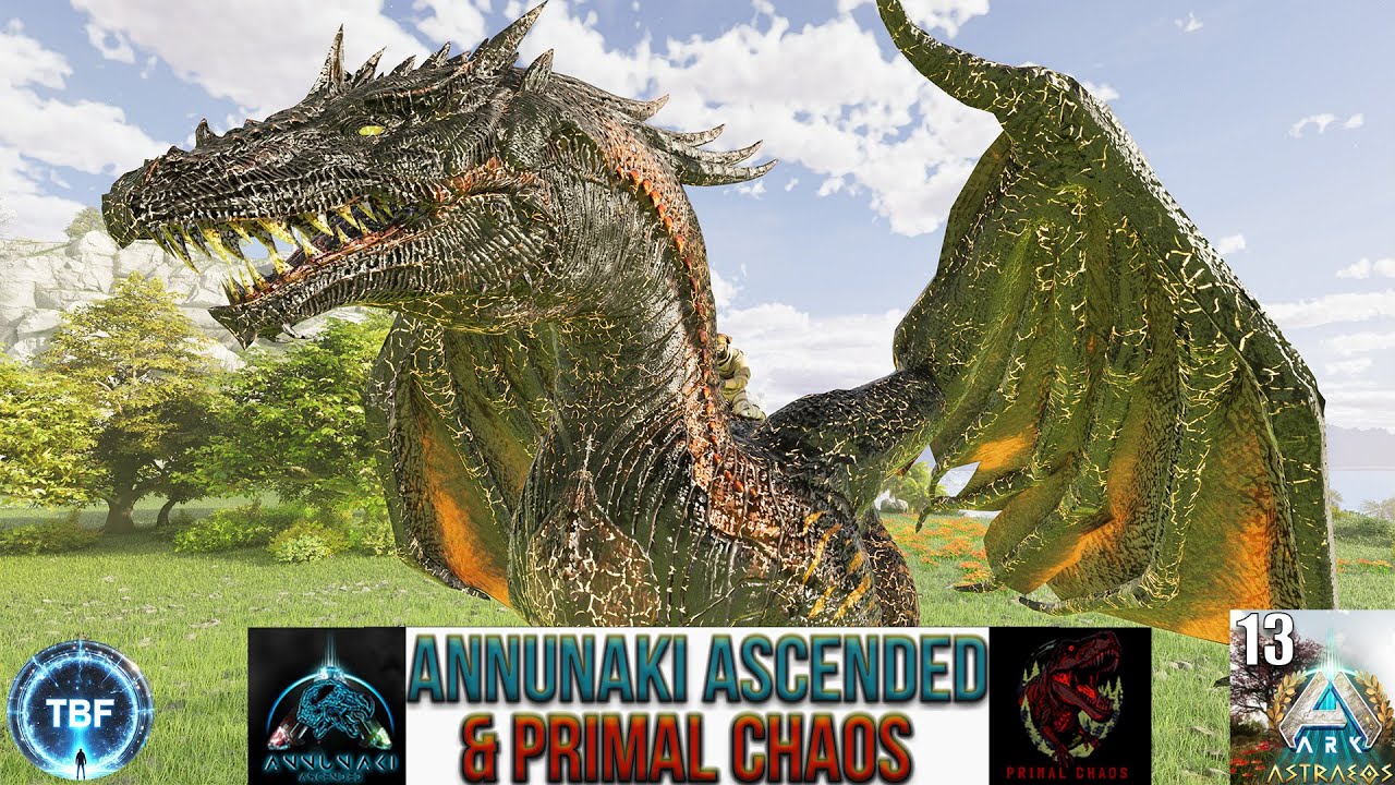 Dragon Taming Expert! Ark Survival Ascended | Annunaki | Primal Chaos ...