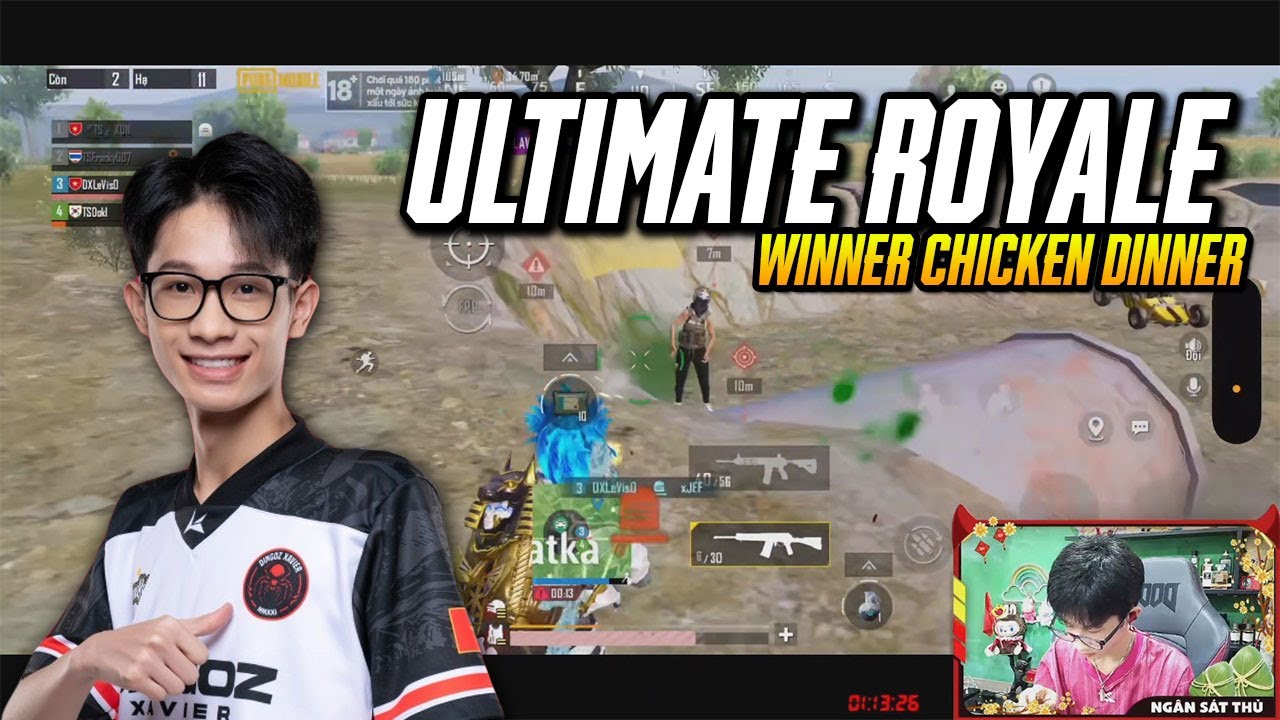PUBG Mobile Vietnam : DX.LeVis Ultimate Royale Full Match - YouTube