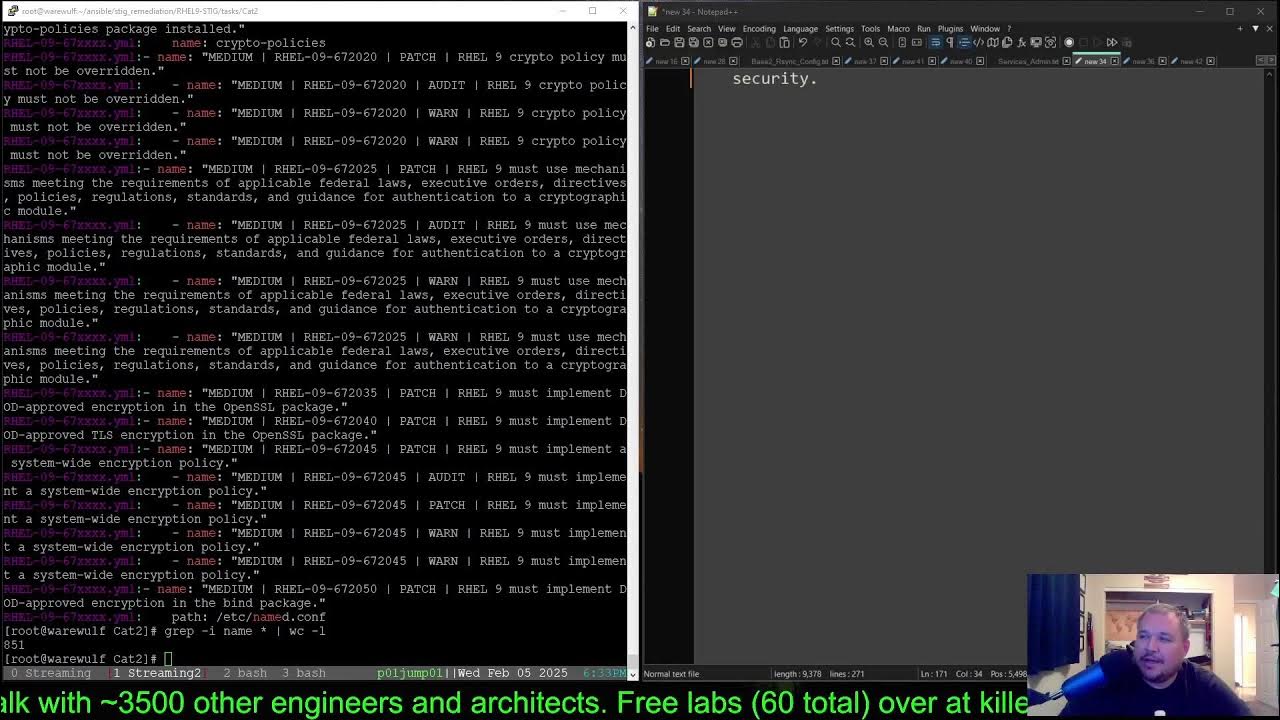 Securing Linux- STIG process in the ProLUG Lab. - YouTube