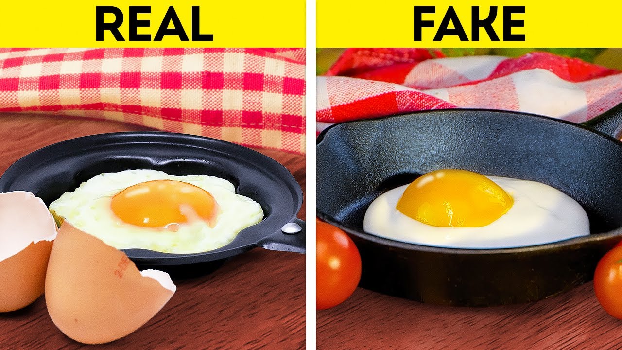 Crazy FOOD Tricks Used By Commercial Specialists - YouTube