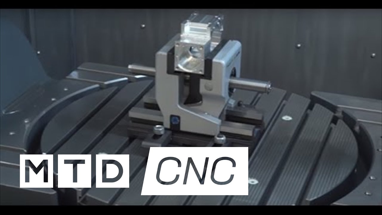 DMG MORI DMU 75 Mono Block 5 axis machine - YouTube